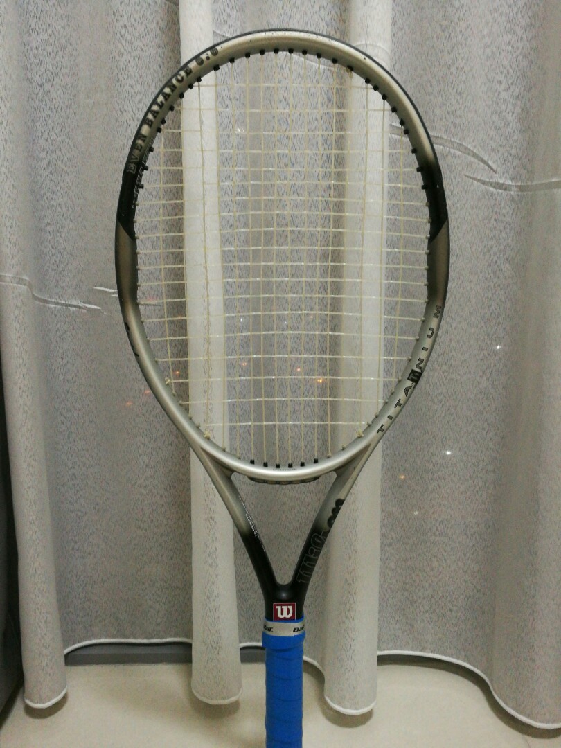 Wilson Pro Staff 6.6 tennis racquet, Sports Equipment, Sports & Games ...