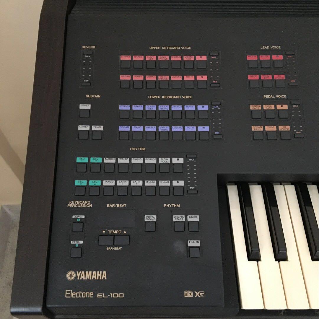 Yamaha Electone EL-100, Hobbies & Toys, Music & Media, Musical ...