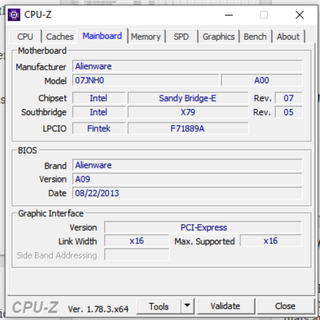 Alienware Aurora R4 x79 with Intel i7-3930K (No Memory / GPU / HDD ...