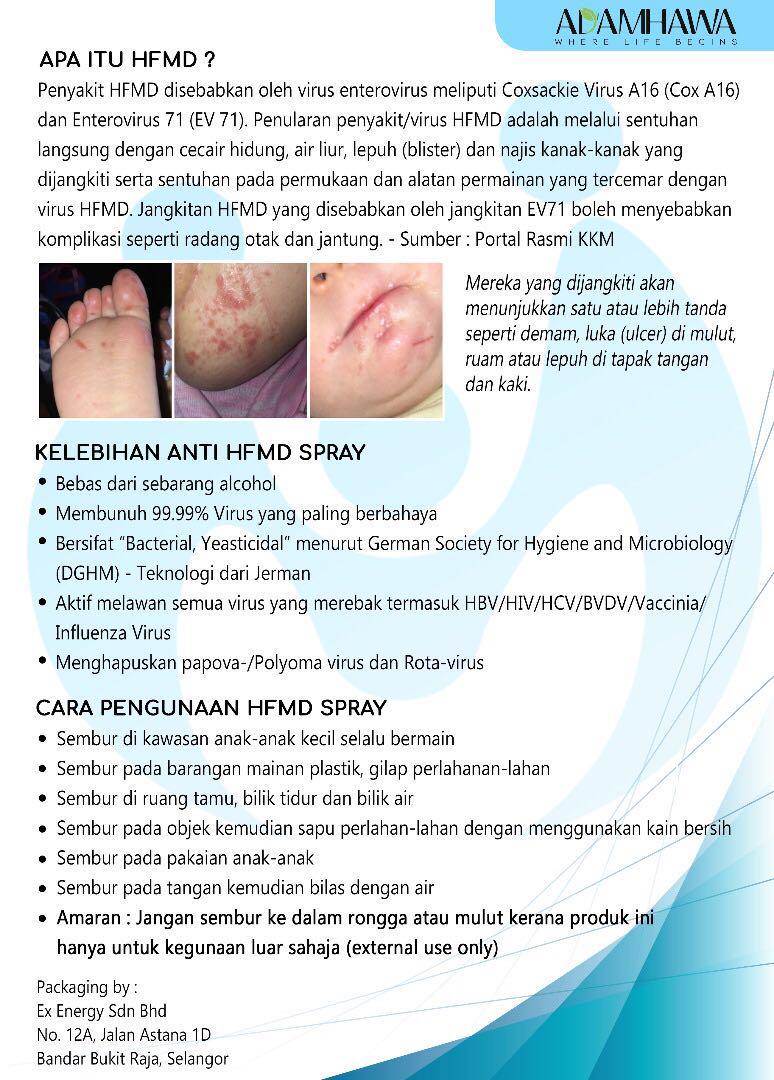 Anti hfmd spray, Everything Else, Others on Carousell