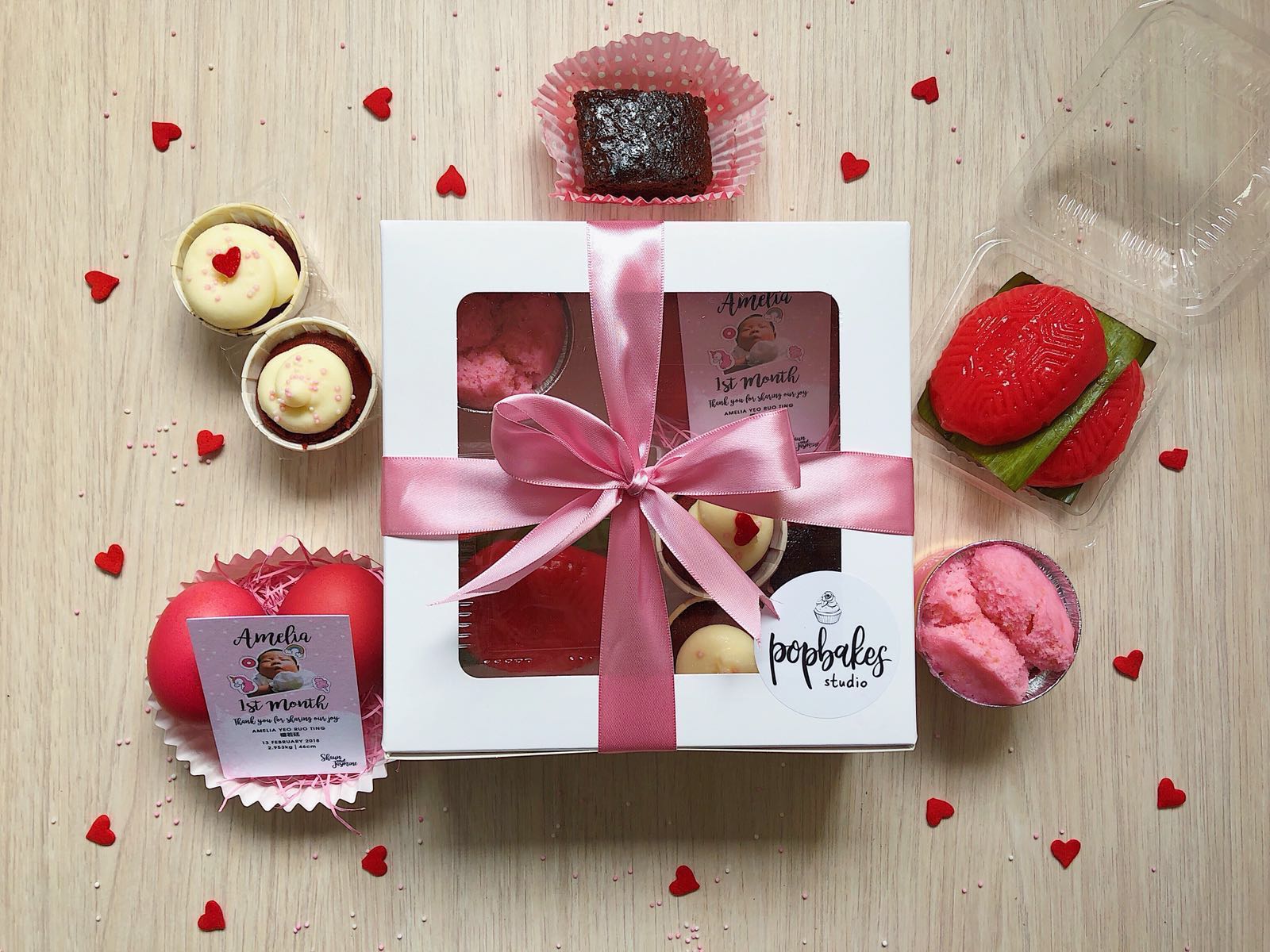 Baby Full Month Gift Box, Food & Drinks, Gift Baskets & Hampers on ...