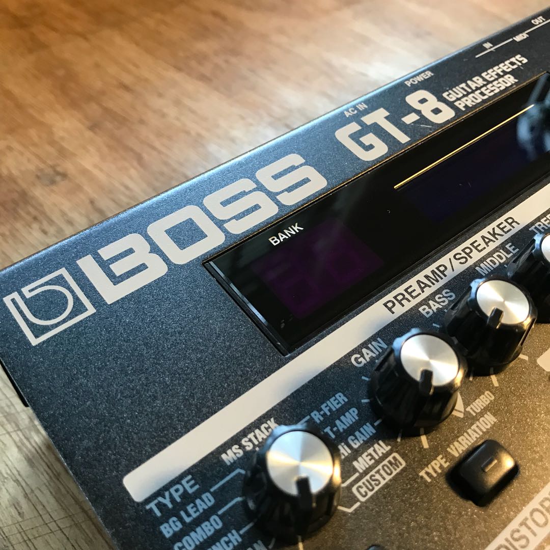 Boss GT-8 Guitar Effects Processor, Hobbies & Toys, Music & Media ...