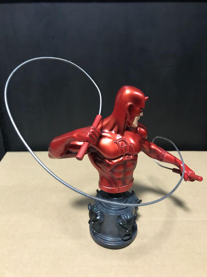 Bowen Designs Daredevil Red Classic Mini Bust Marvel Avengers, Hobbies ...