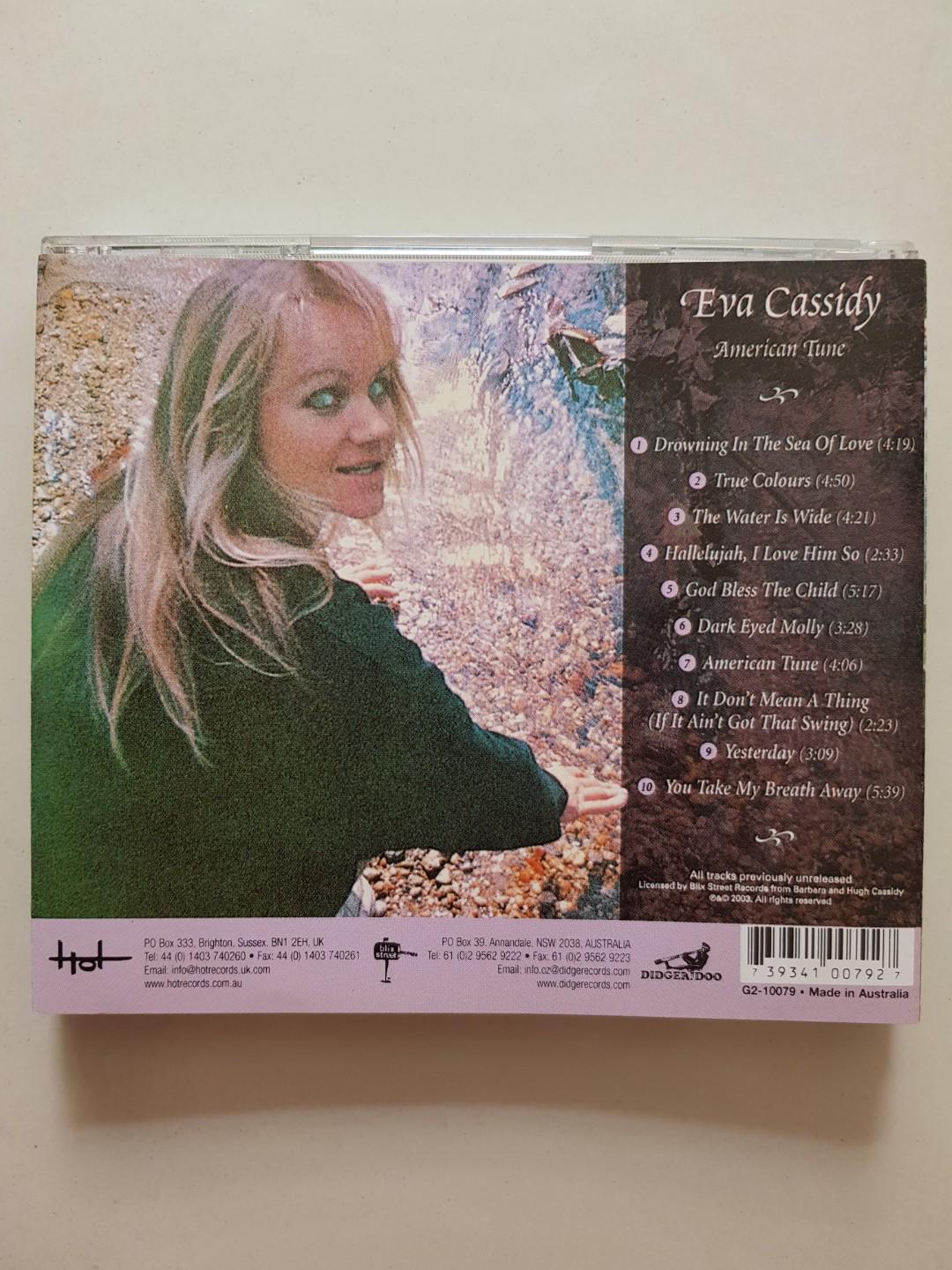 Cd Eva Cassidy American Tune Hobbies And Toys Music And Media Vinyls On Carousell