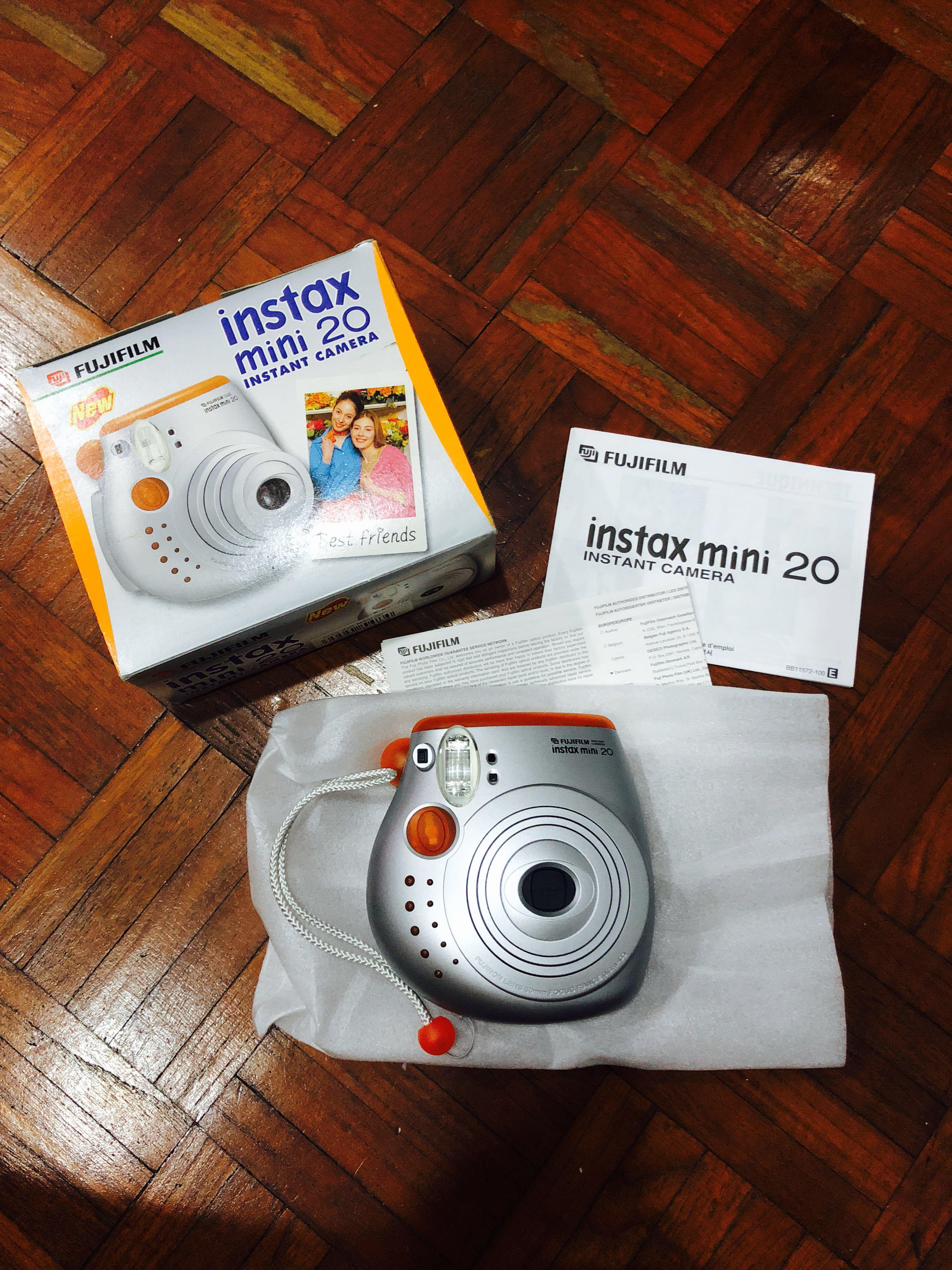 Fujifilm Vintage Instax Mini 20, Photography, Cameras on Carousell