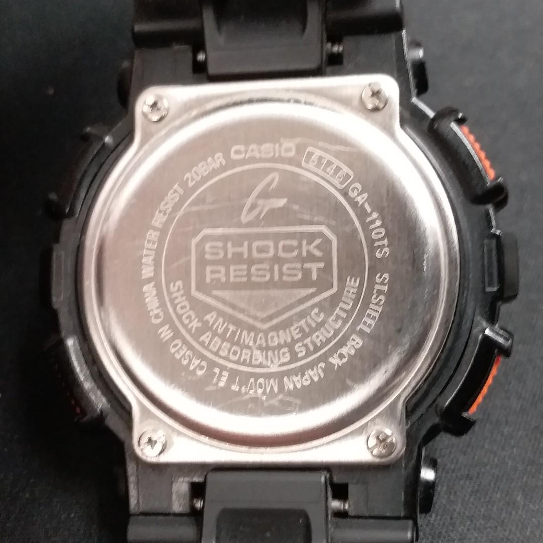 Casio G-Shock No. 5146 黑橙 (連說明書、盒), 名牌, 手錶 - Carousell