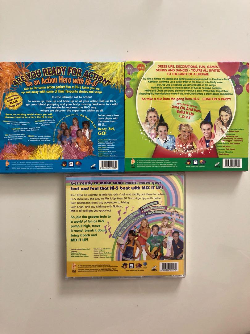 Hi 5 VCD, Hobbies & Toys, Music & Media, CDs & DVDs on Carousell