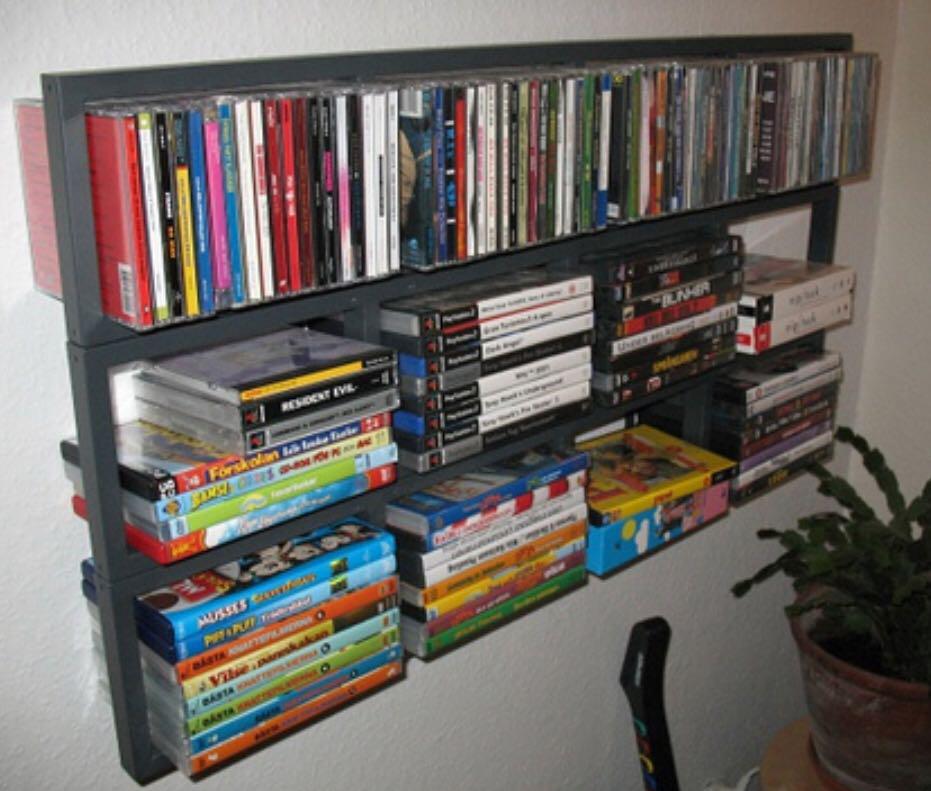 IKEA Lerberg CD Rack/Shelf, Furniture, Shelves & Drawers on Carousell