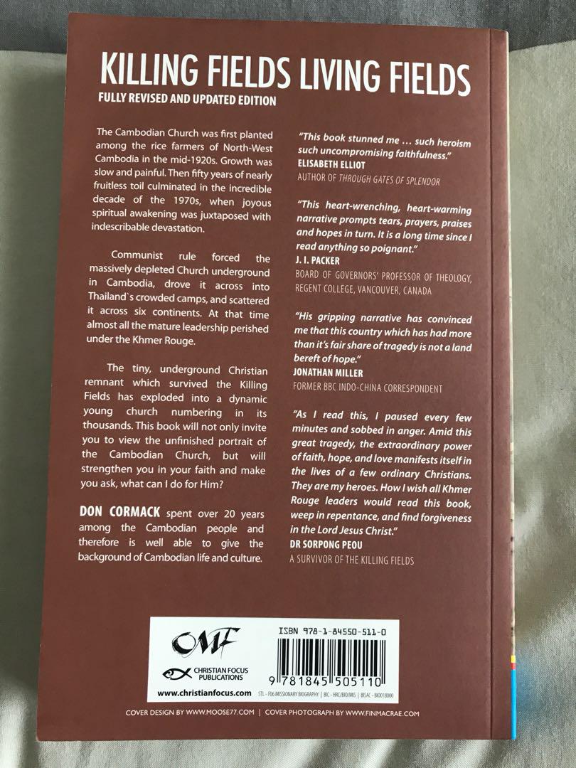 Killing Fields Living Fields: Faith in Cambodia (Biography) by Don ...