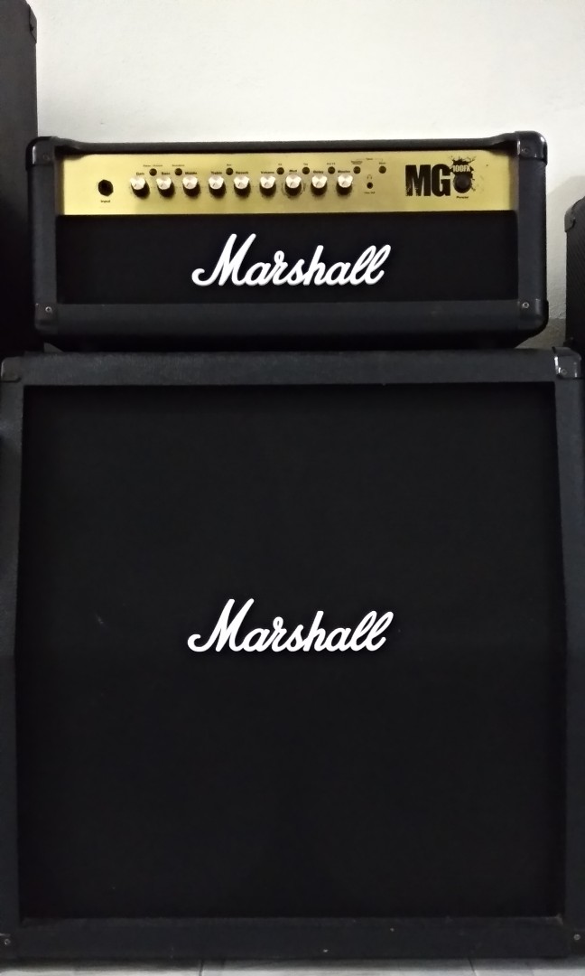 Marshall Half Stack MG Series, Hobbies & Toys, Music & Media, Musical ...
