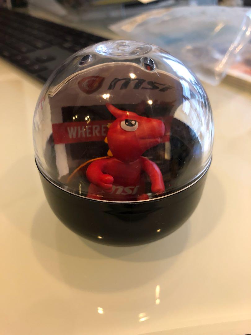 MSI gift pack - gaming mouse, stickers and Lucky charm (relaxing lucky ...