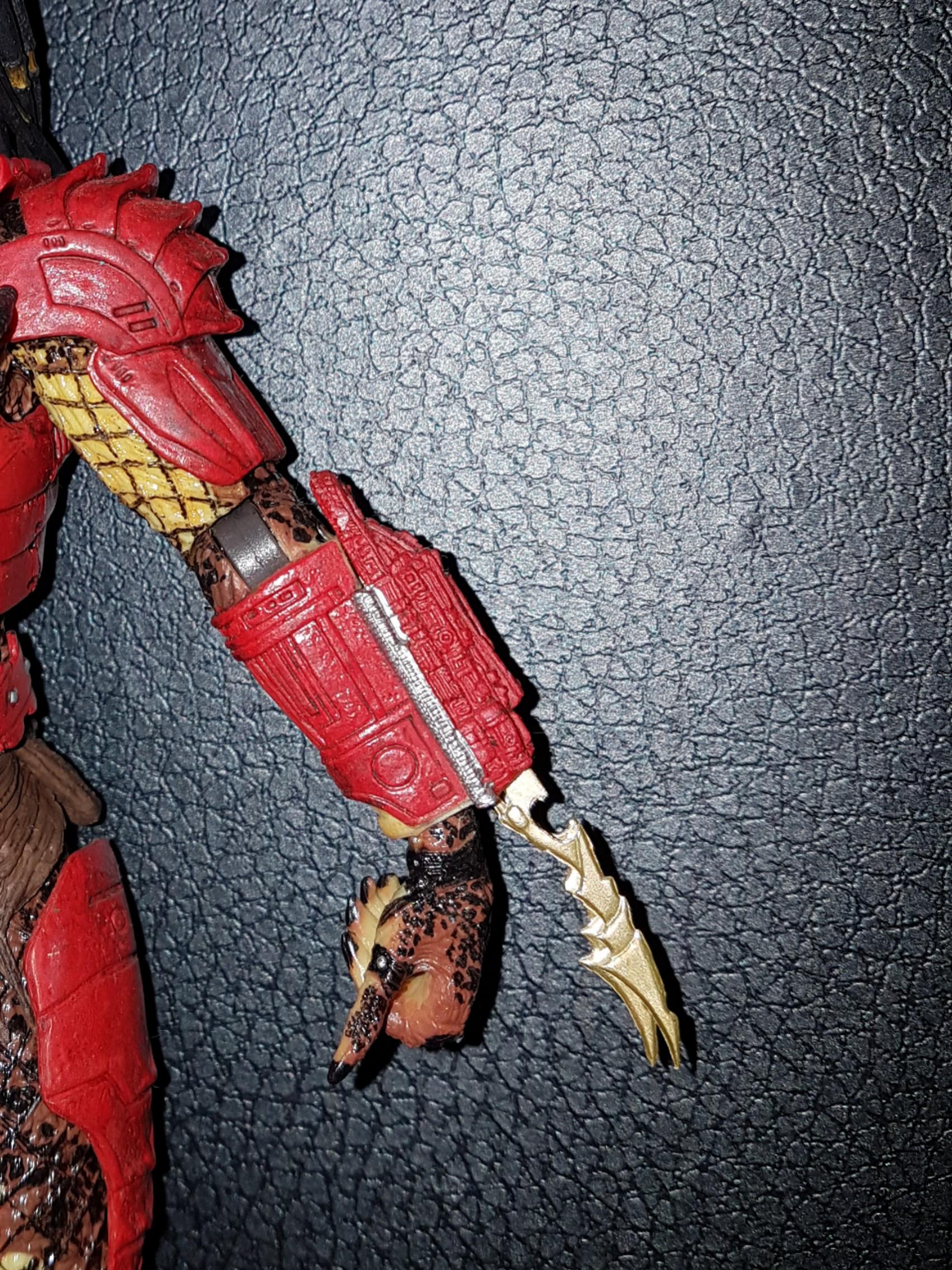 Neca 7 big red predator (loose), Hobbies & Toys, Toys & Games on Carousell