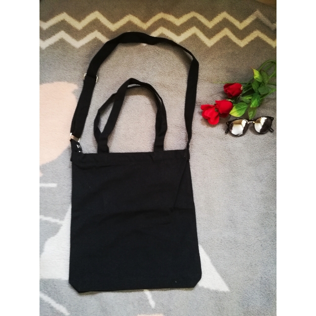 Plain Sling Canvas Bag (Katsa), Women's Fashion, Bags & Wallets, Cross ...