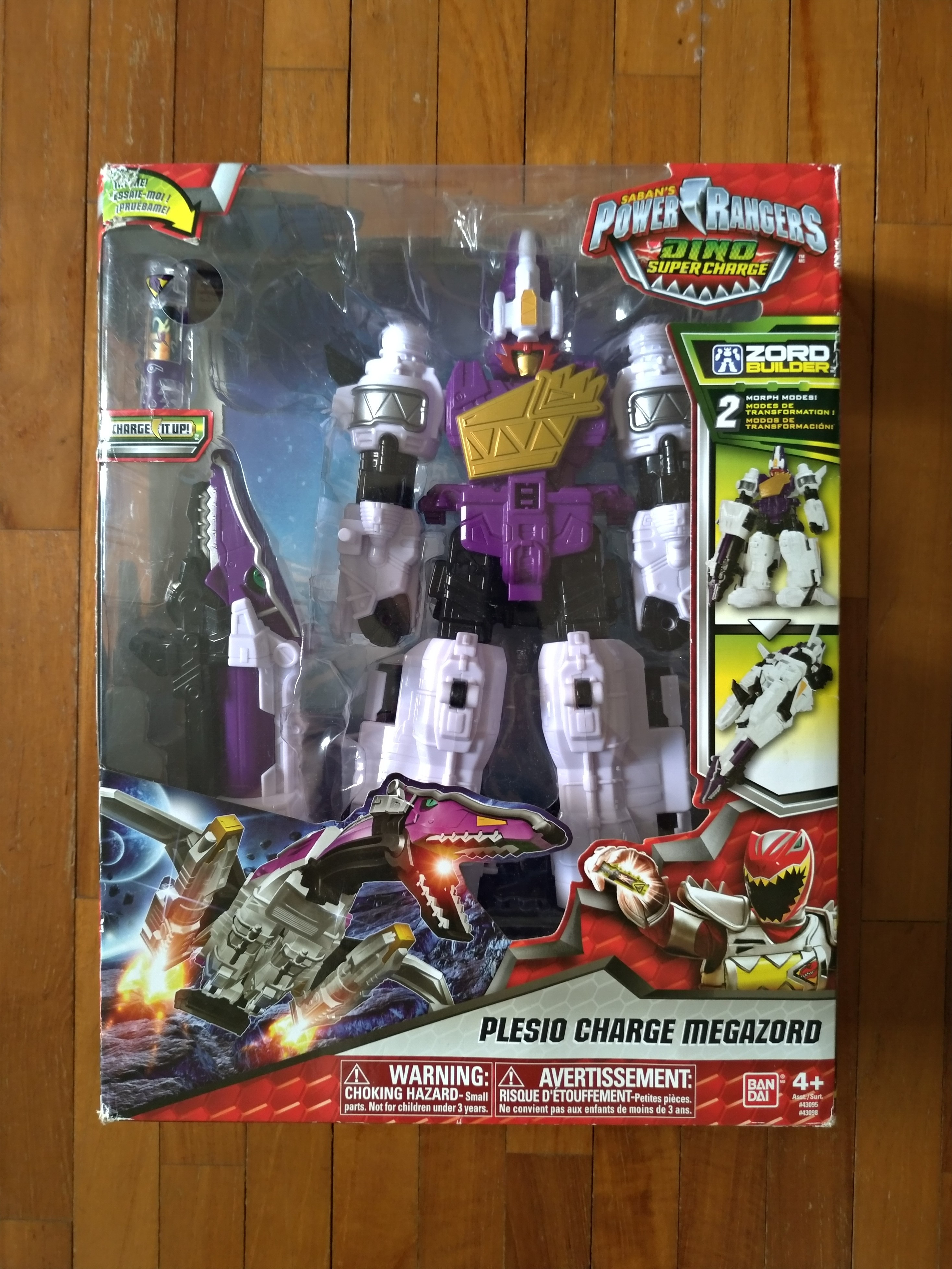 Power Rangers Dino Thunder Megazord Transformation