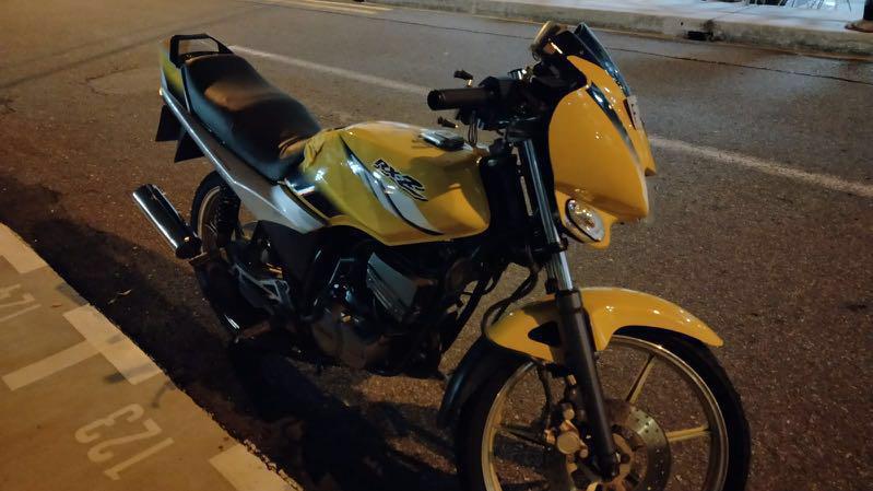RXZ kuning grey, Motorcycles, Motorcycles for Sale, Class 2B on Carousell