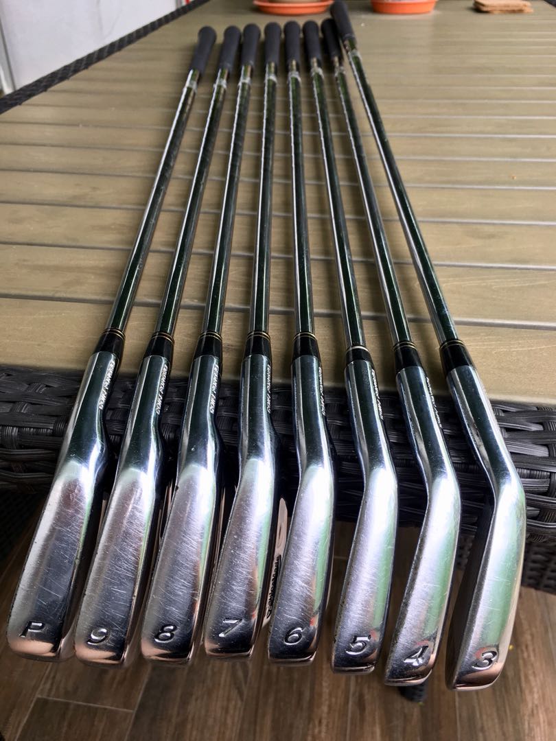 Taylor made RAC Muscle Back Forged 3-PW golf irons., Sports Equipment, Sports & Games, Golf on ...