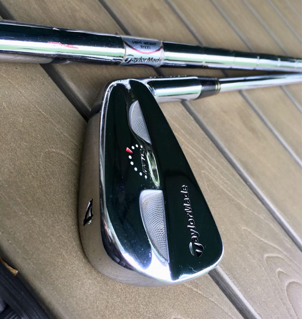 Taylor made RAC Muscle Back Forged 3-PW golf irons., Sports Equipment ...