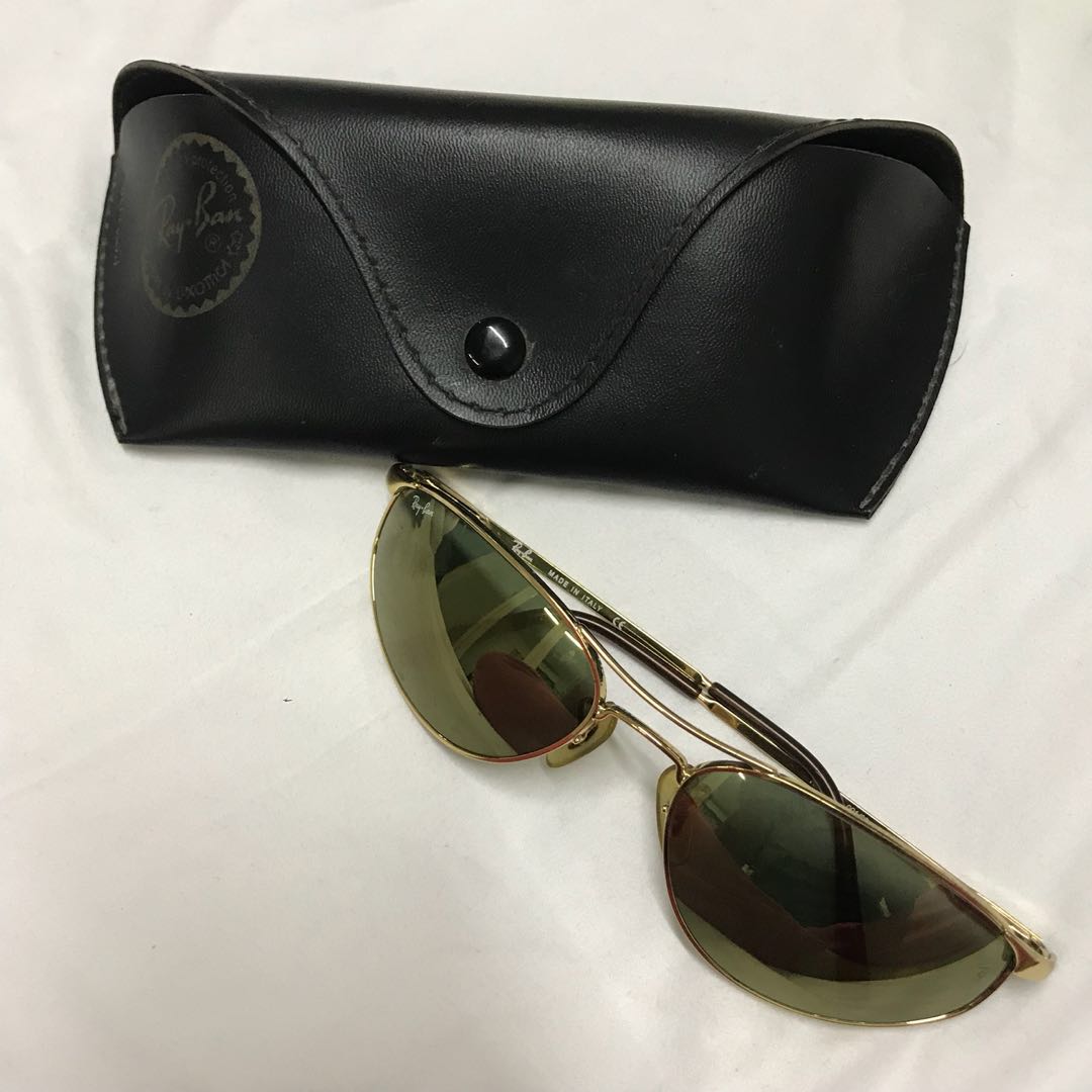 VINTAGE RAY BAN GOLD PLATED RB3131, Women's Fashion, Watches ...