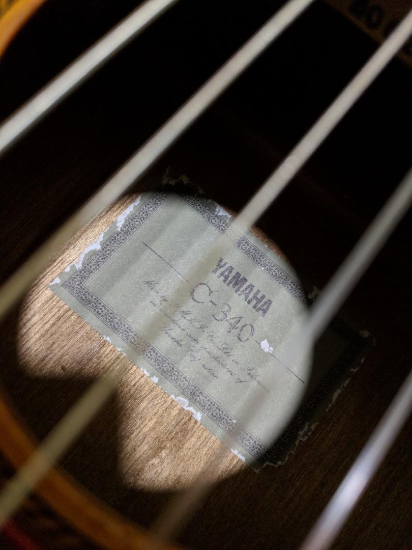 Yamaha C340 Classical Guitar Nylon String for Beginner / Advanced ...
