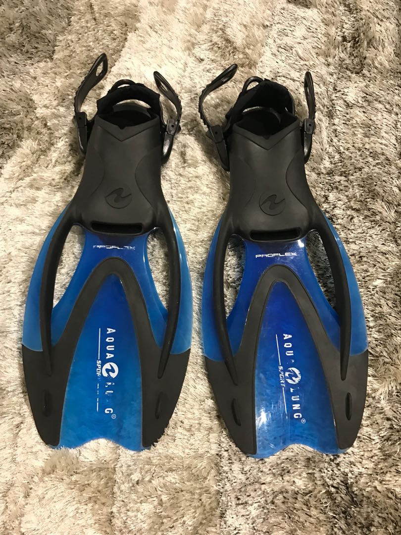 Aqua Lung Proflex Junior Fins, Sports Equipment, Sports & Games, Water ...
