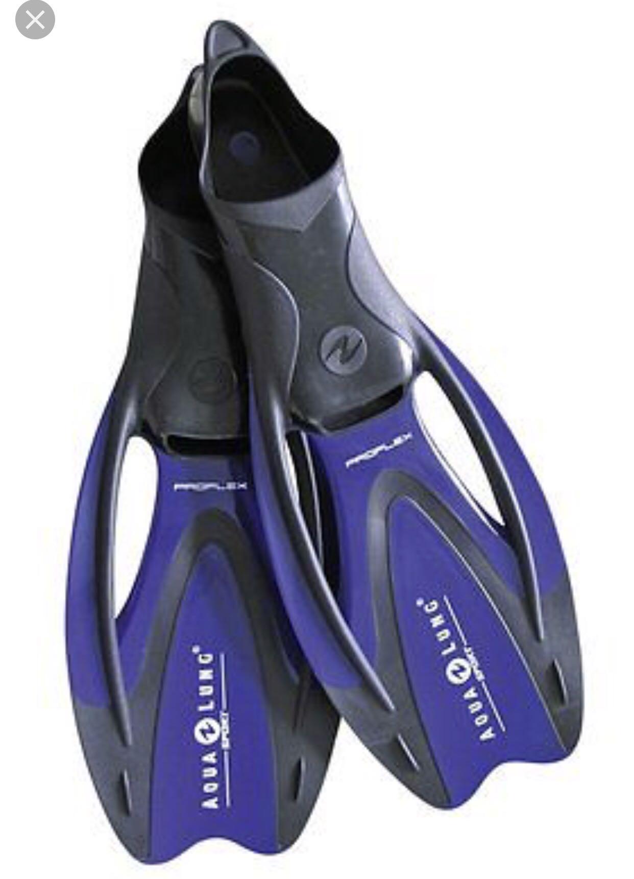 Aqua Lung Proflex Junior Fins, Sports Equipment, Sports & Games, Water ...