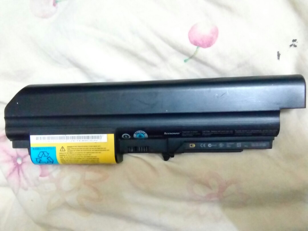 Battery Original Laptop Lenovo Thinkpad T400, Computers & Tech, Parts ...
