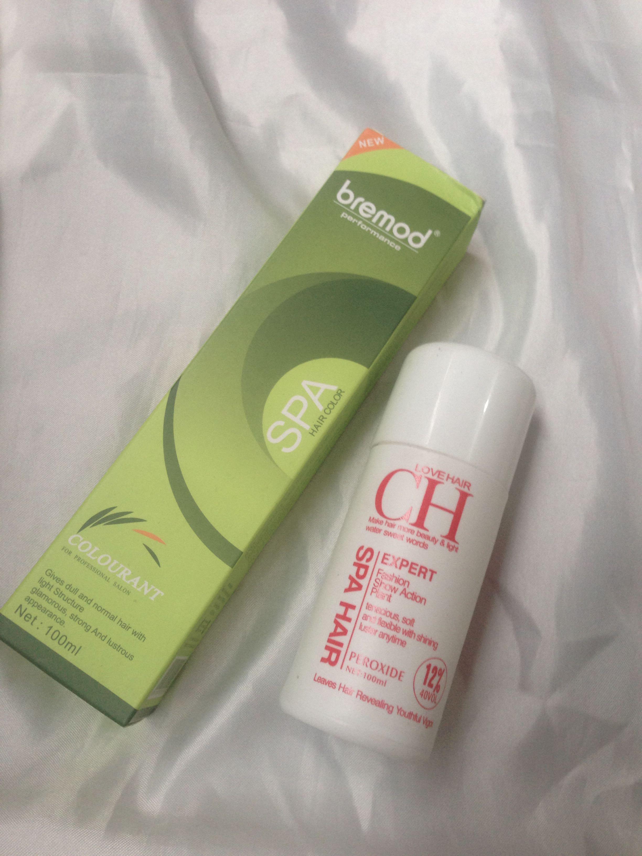 Bremod Hair Color set - Very Stuffy Green Blonde 100ml, Beauty ...