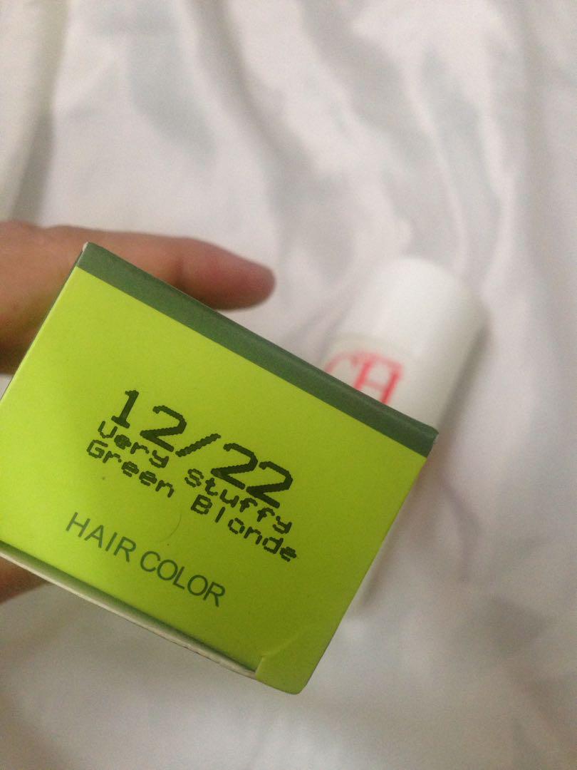 Bremod Hair Color set - Very Stuffy Green Blonde 100ml, Beauty ...