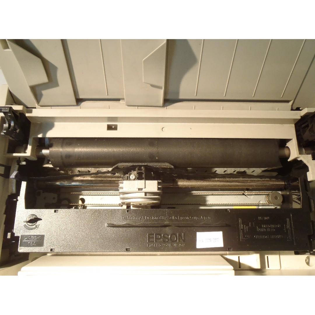 Complete Set of Epson LQ-300+II dot matrix printer in retail box ...