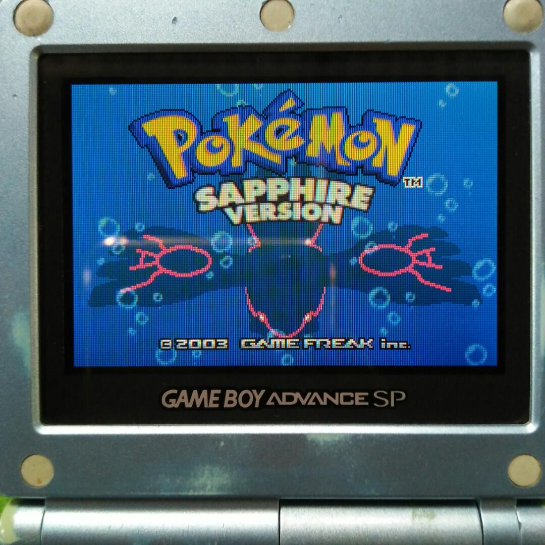 Gameboy Advance Cartridges: Pokemon Sapphire and Mortal Kombat Deadly ...