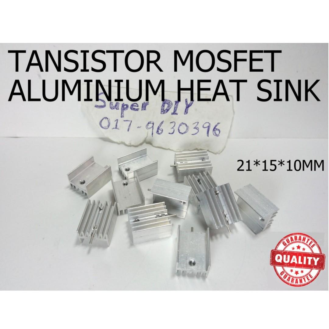 Heat sink aluminium for transistor and mosfet DIY project heatsink, TV ...