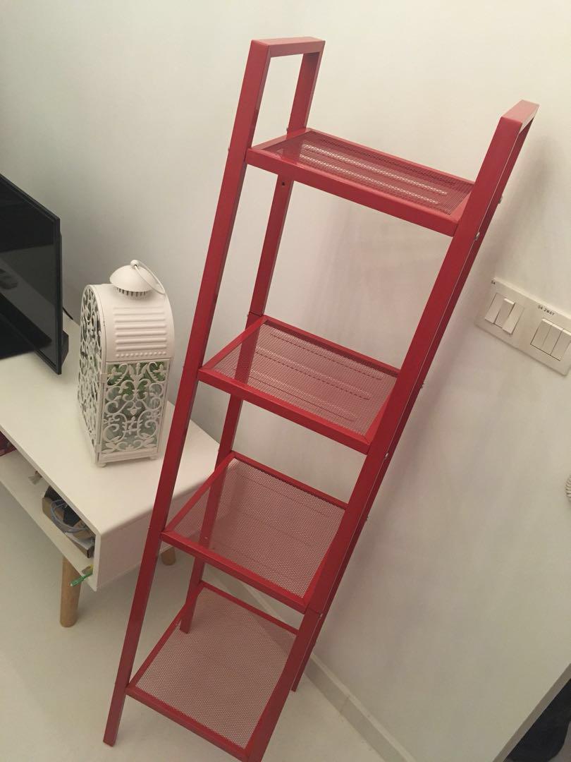 IKEA Red Shelf, Furniture & Home Living, Furniture, Shelves, Cabinets ...