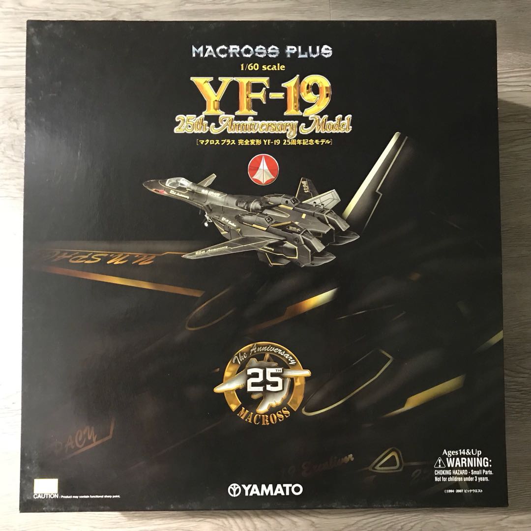 Macross 25th Anniversary 1/60 YF-19, Hobbies & Toys, Toys & Games on Carousell