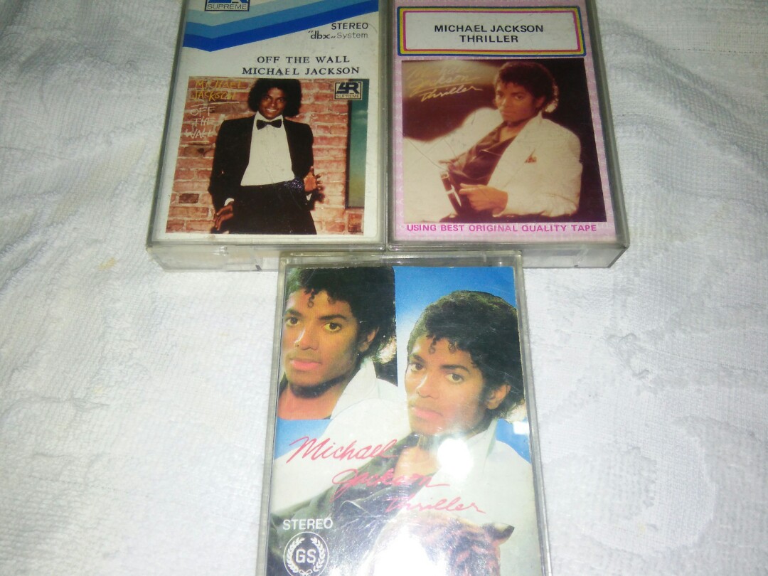 Michael Jackson cassettes Tape $8 EACH, Hobbies & Toys, Music & Media ...