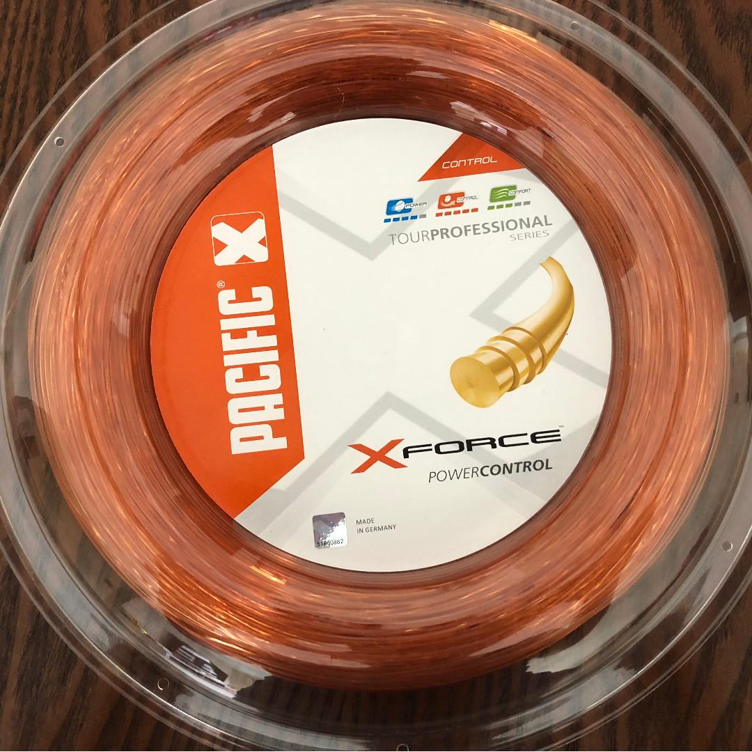 Pacific X Force 17 220m String Reel (Tennis), Sports Equipment, Sports ...