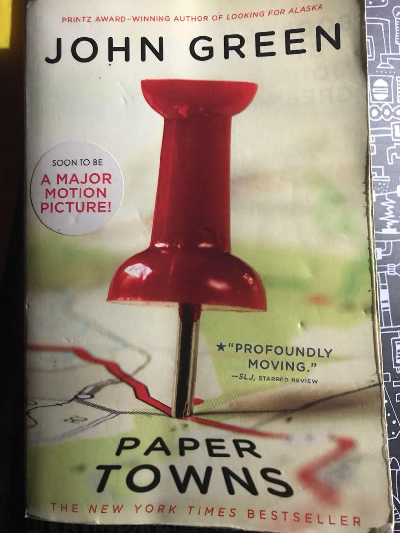 Paper towns, Hobbies & Toys, Books & Magazines, Children's Books on ...