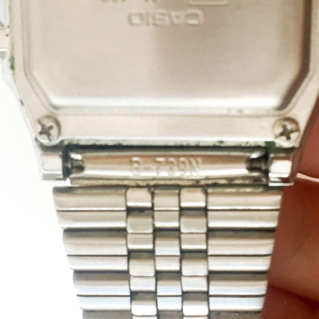 (Pending) Vintage CASIO 2505 AL-180 Batteryless Solar Stainless Steel ...