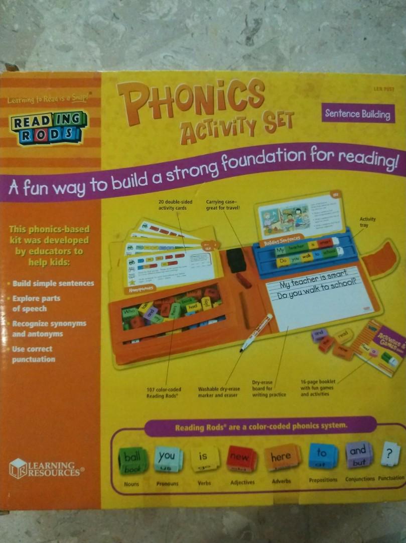 Phonics Activity Set - Reading Rod - Learning Resources + 309 ...