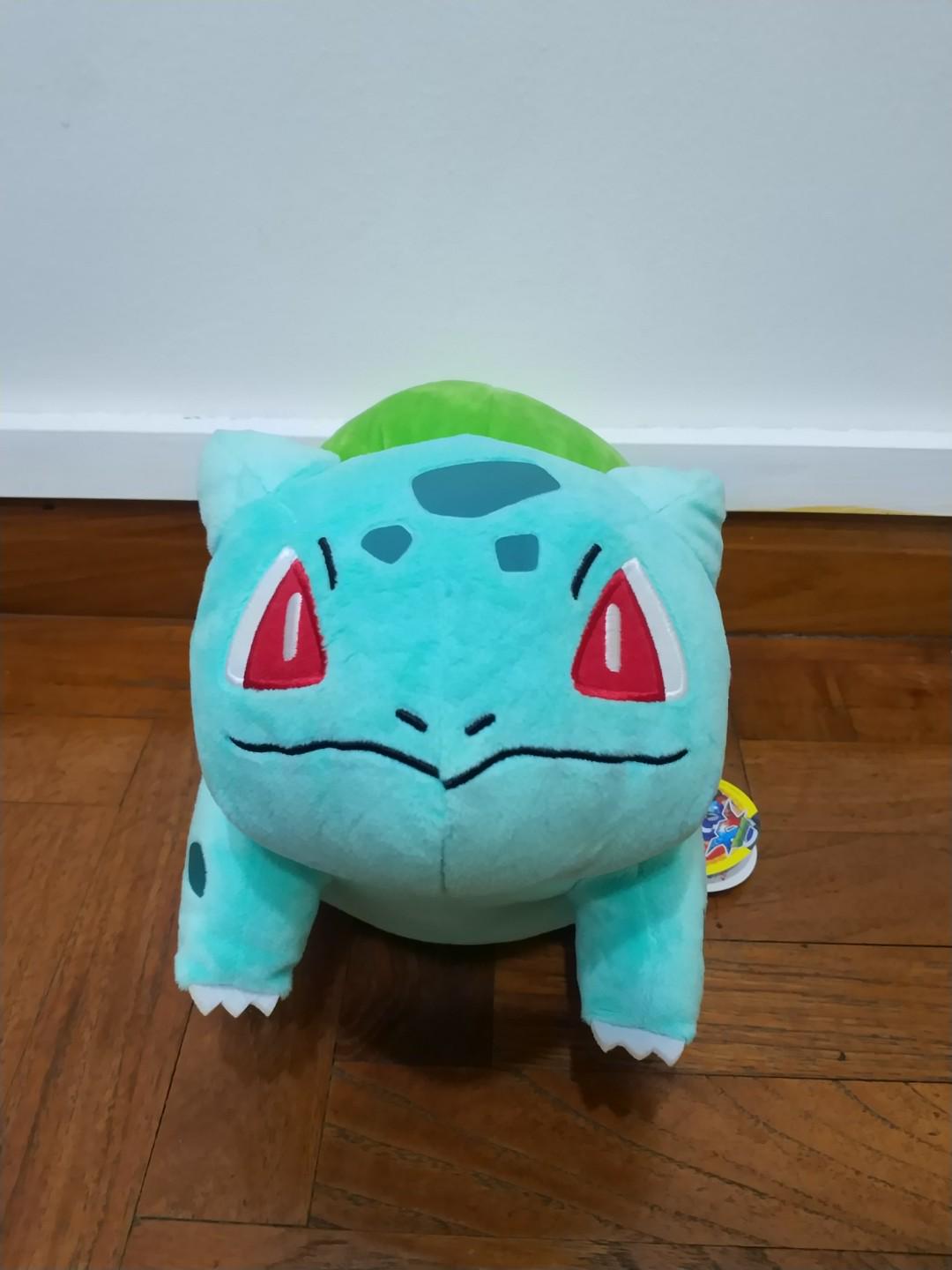 Pokemon Bulbasaur Plushie, Hobbies & Toys, Toys & Games on Carousell