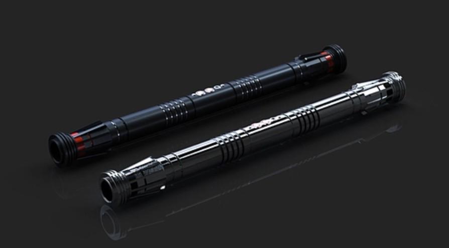 Preorder Emortus Dual-Wield Duel Ready Lightsaber // Staff Stunt Saber ...