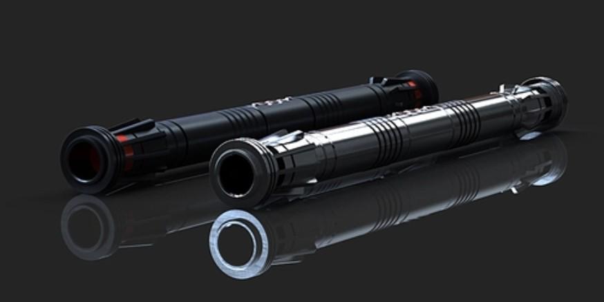 Preorder Emortus Dual-Wield Duel Ready Lightsaber // Staff Stunt Saber ...
