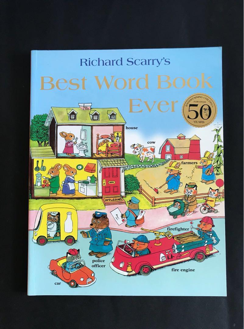 Richard Scarry’s Best Word Book Ever, Hobbies & Toys, Books & Magazines ...