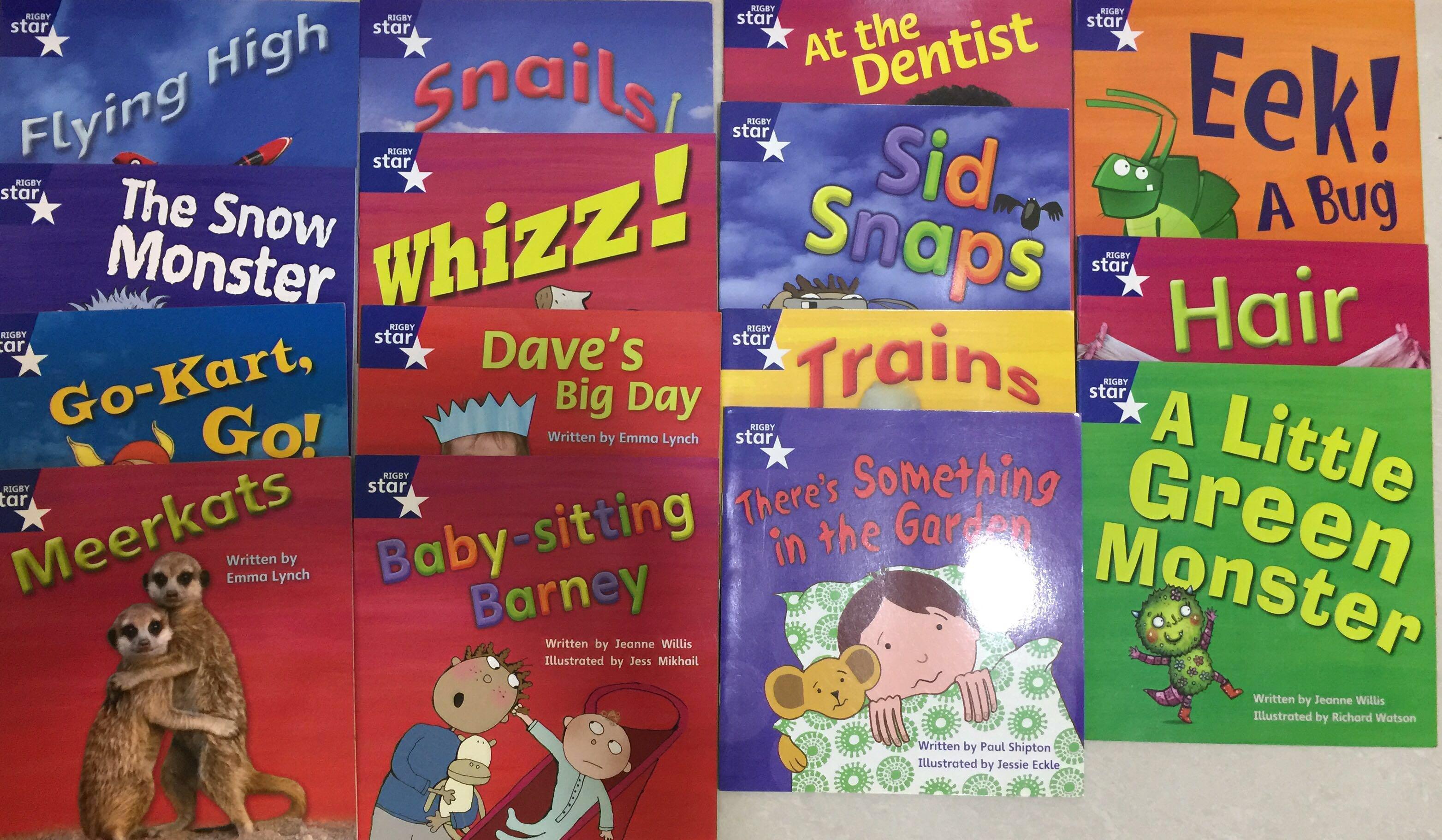 Rigby Star English Reader (phonics, preschool, k1,k2, kindergarten ...