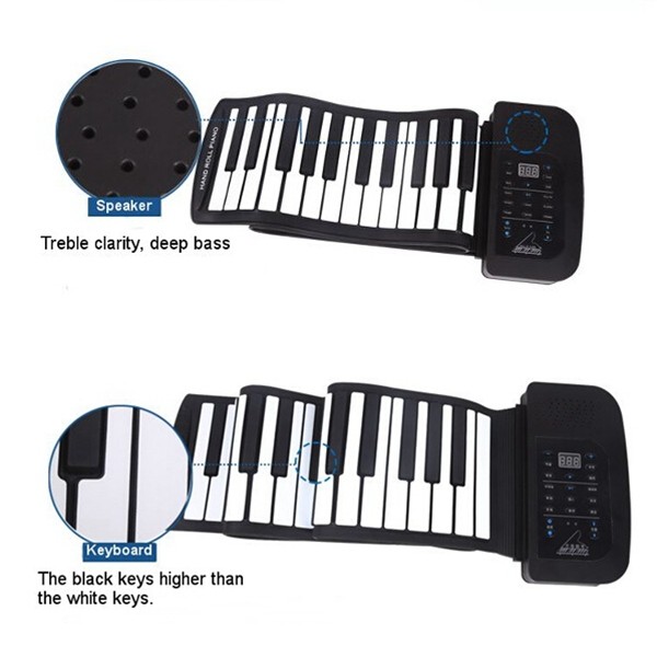 ROLL UP PIANO - 88KEYS, Hobbies & Toys, Music & Media, Musical Instruments on Carousell