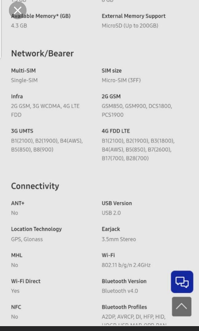 Samsung Galaxy Tab A6 LTE Cat4, Mobile Phones & Gadgets, Tablets, Android on Carousell