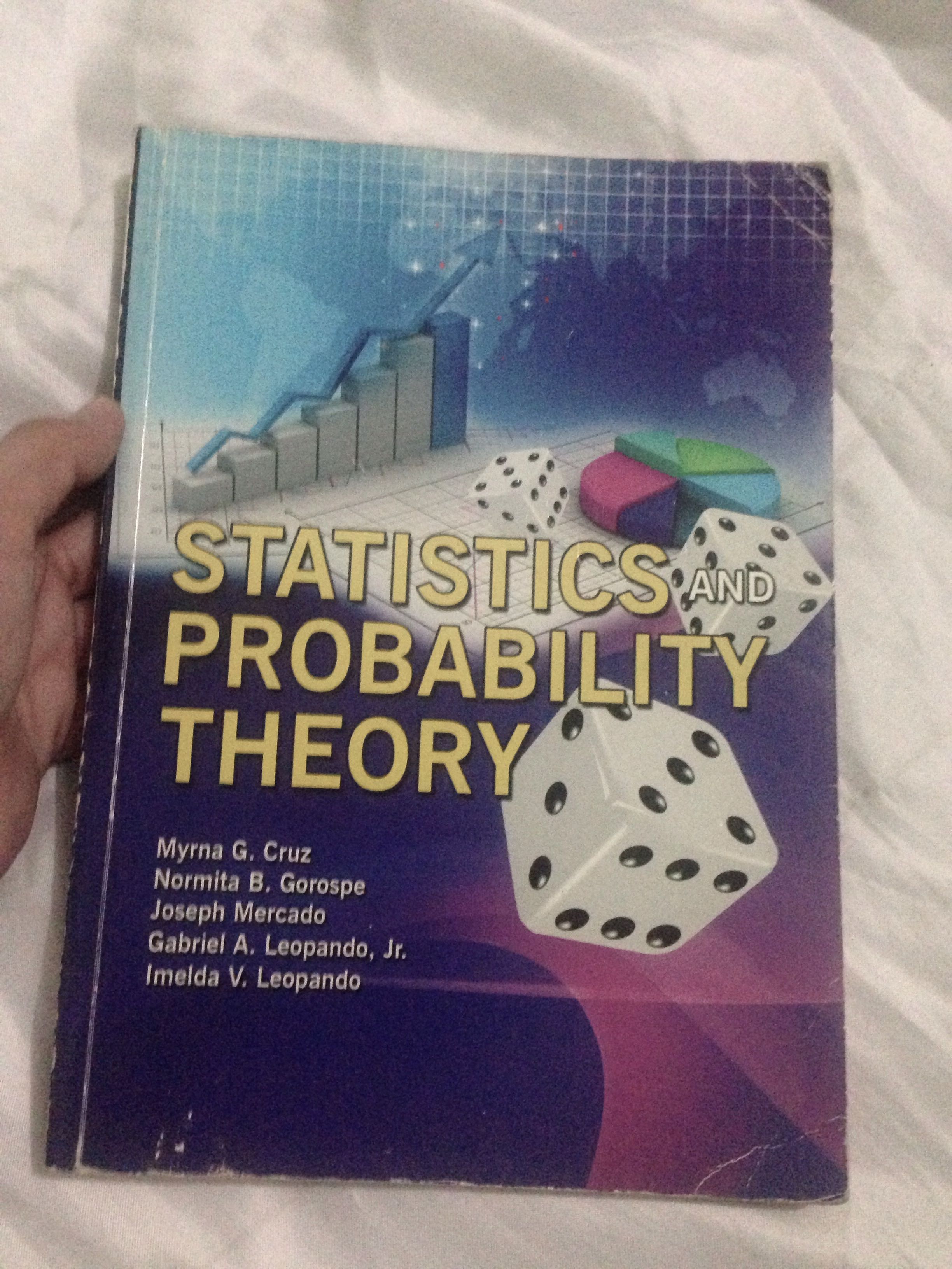 STATISTICS AND PROBABILITY Theory Book by Myrna G. Cruz et al, Hobbies ...