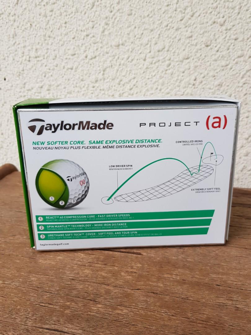 TaylorMade Project (a) Premium Golf Ball, Sports Equipment, Sports ...