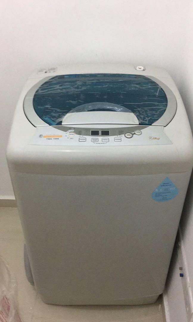 Techno Washing Machine Top Load 7kg, TV & Home Appliances, Washing ...