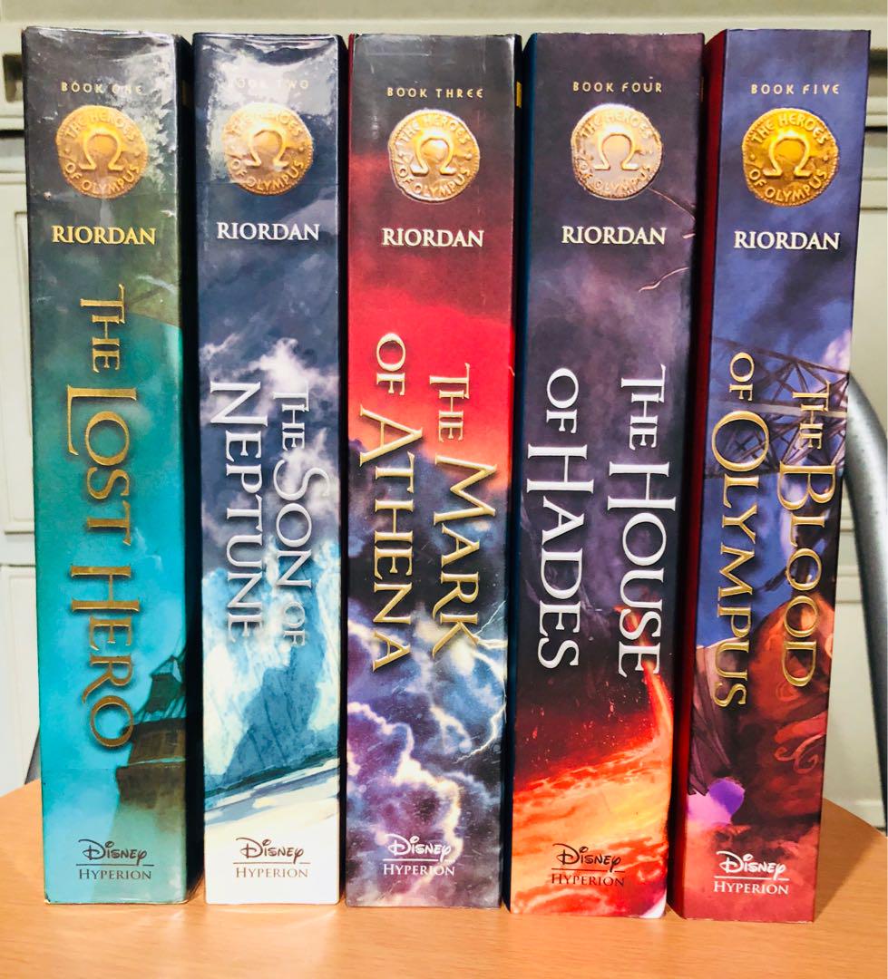 The Lost Hero Series bh Rick Riordan (Set), Hobbies & Toys, Books ...