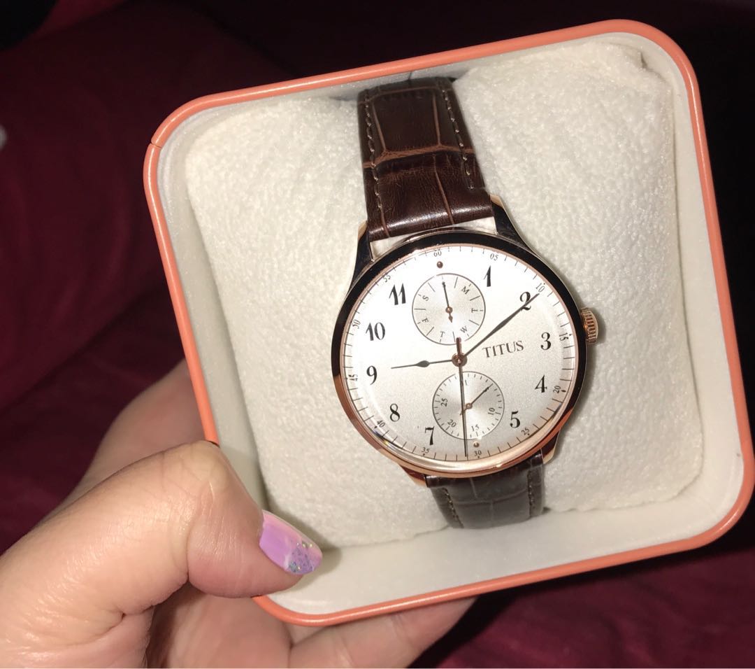 Titus Men Watch, Men's Fashion, Watches & Accessories, Watches on Carousell